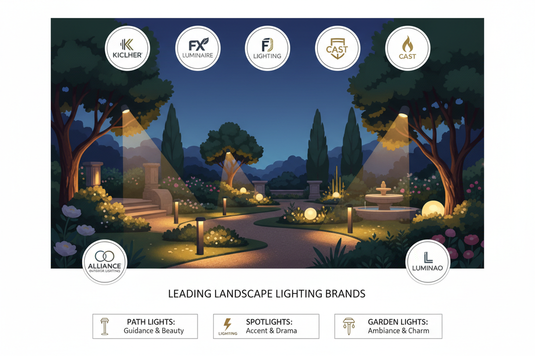 Top Landscape Lighting Brands: Malibu vs. Hampton Bay
