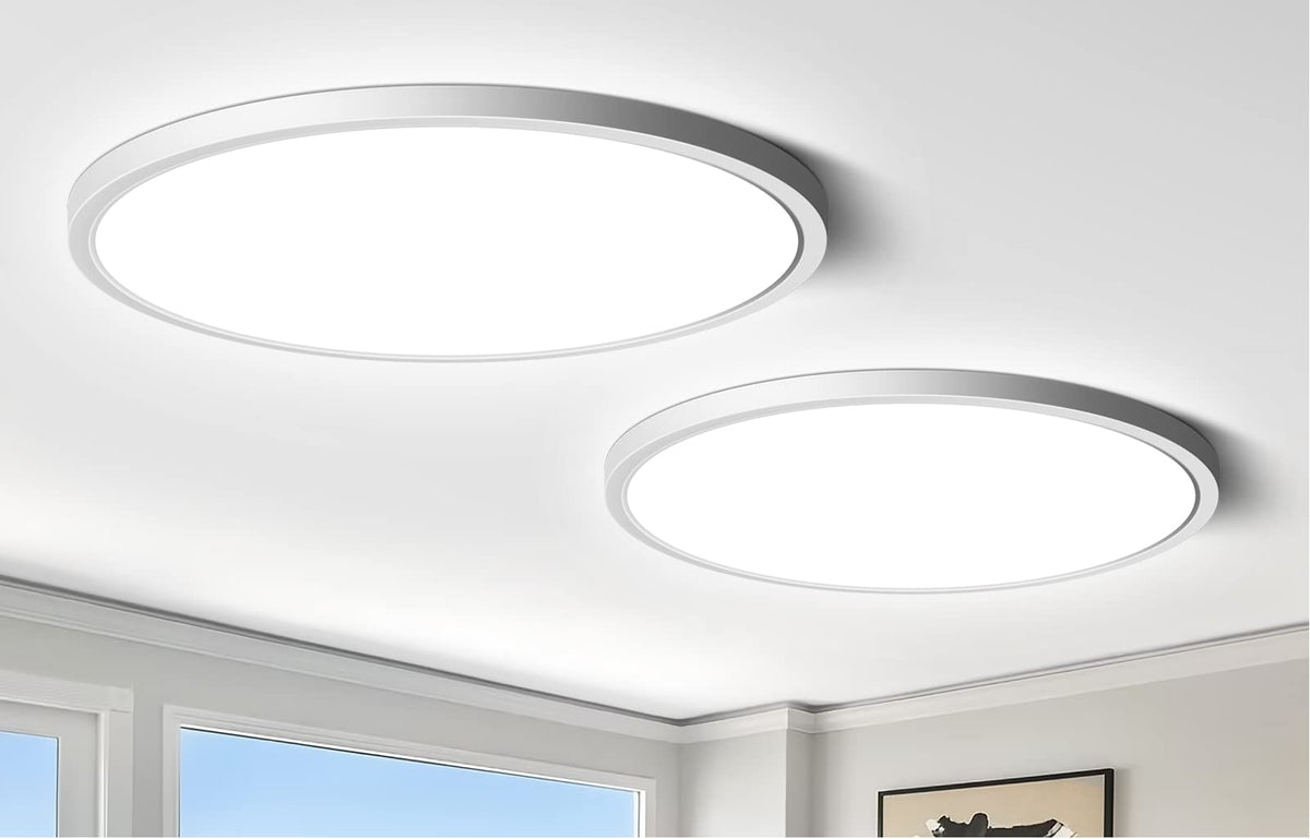 Flush Mount Round LED Ceiling Lights | Lumimuse