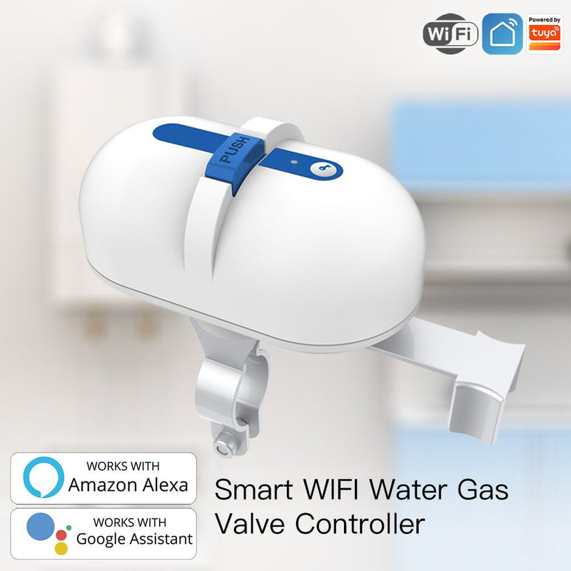 WiFi Smart Water Gas Valve Controller Pipeline Auto Shut OFF | LumiMuse