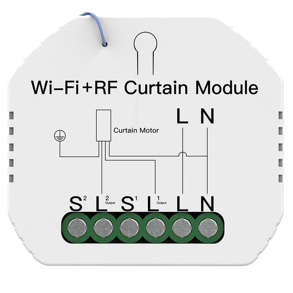 WiFi DIY RF433 Smart Curtain Switch Module for Electric Motorized ...
